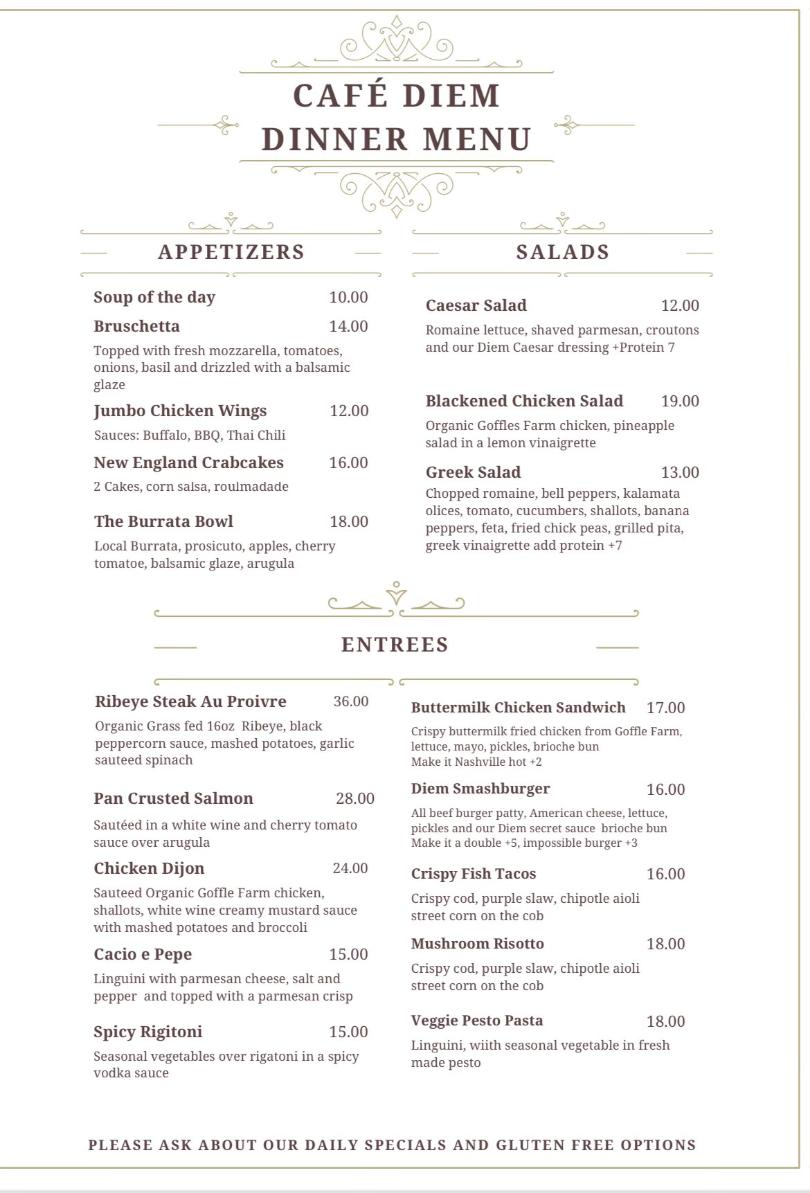 Cafe Diem - Pearl River, NY